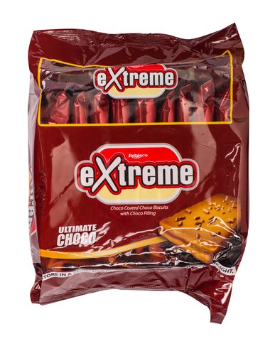 Rebisco Extreme Ultimate Choco Coated 1 pack (25 g x 10 pcs) – JaazMall