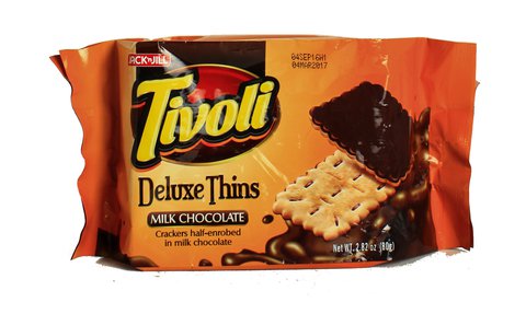 Tivoli Deluxe Thins Milk Chocolate 80 g – JaazMall